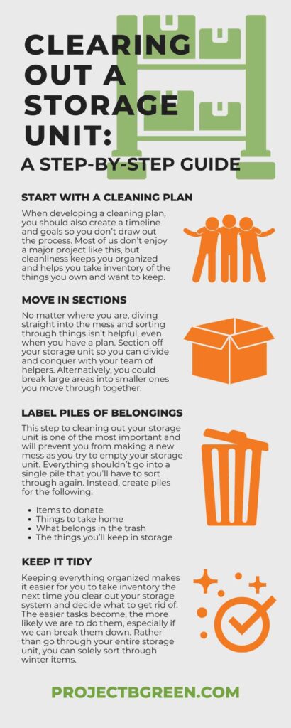 Clearing Out a Storage Unit: A Step-by-Step Guide