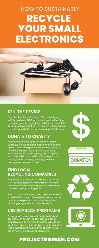 How To Sustainably Recycle Your Small Electronics
